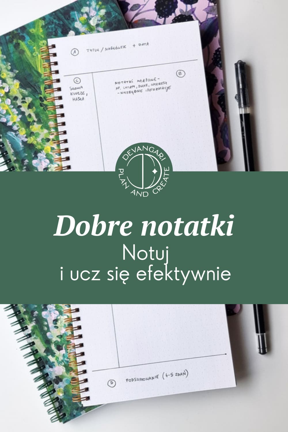 Dobre notatki — sposób na efektywną naukę | Devangari